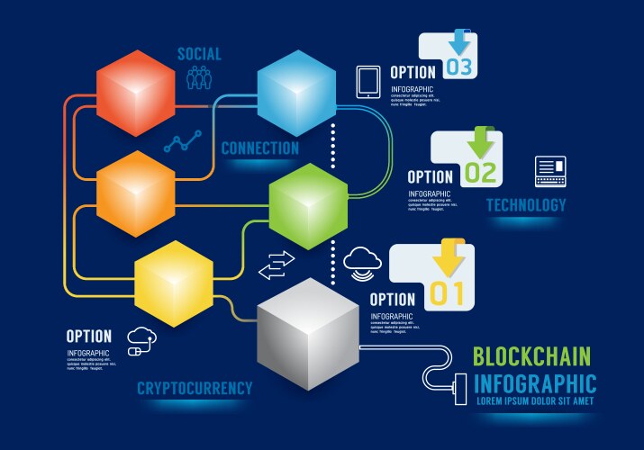 Blockchain Vector Images (over 98,000)