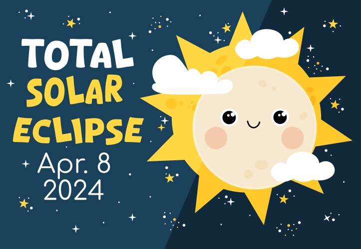 Solar Eclipse Cartoon Vector Images (over 240)