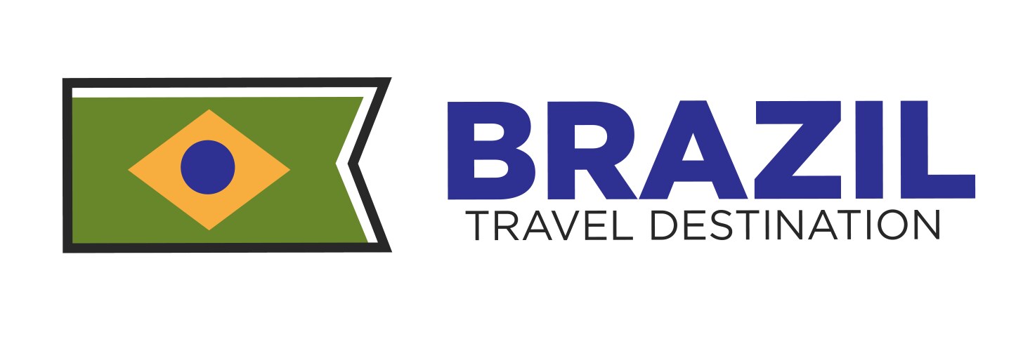 Brazil culture travel landmarks and famous Vector Image