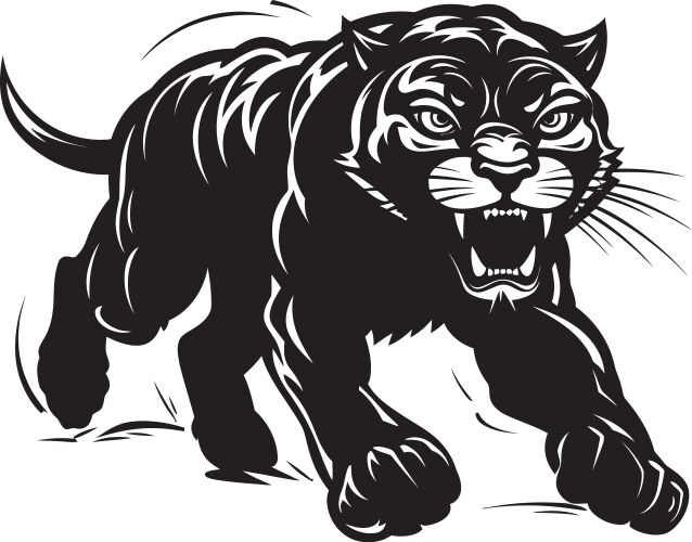 Panther Running Vector Images (over 1,200)