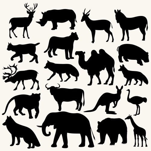 Wild Animals Vector Images (over 770,000)