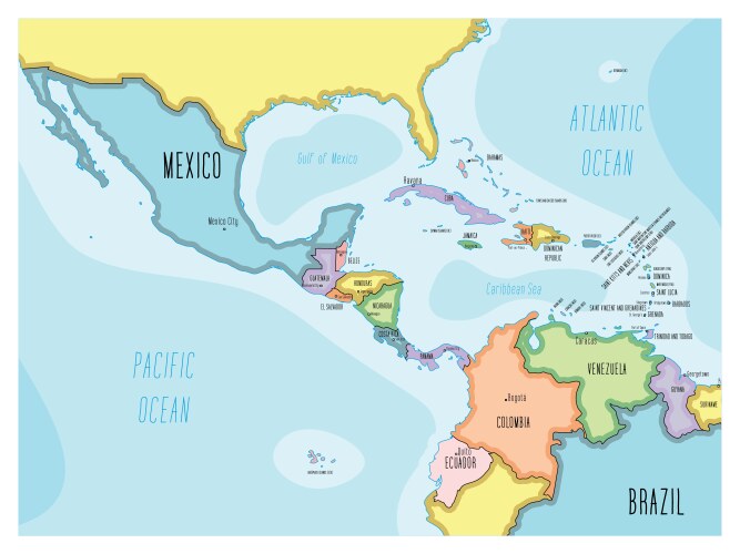 Cuba map Royalty Free Vector Image - VectorStock
