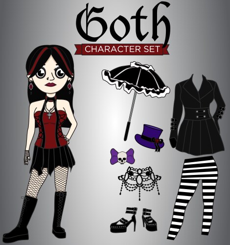 Goth Vector Images (over 8,800)