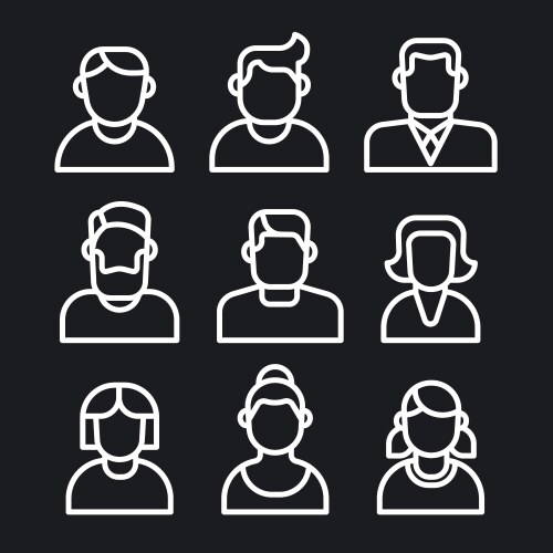 People Avatars Vector Images (over 240,000)