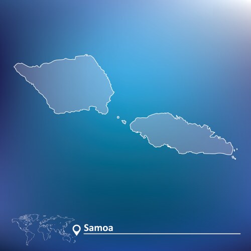 Contour Samoa Map Vector Images (over 190)