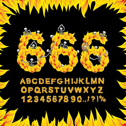666 Symbol Devil Vector Images (over 110)