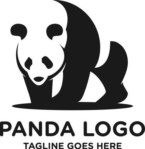 World wildlife fund wwf logo Royalty Free Vector Image