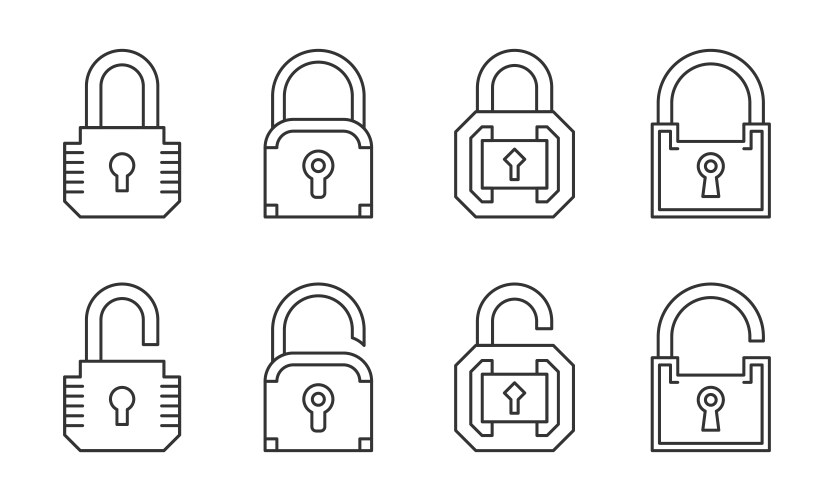 Time line icons Royalty Free Vector Image - VectorStock