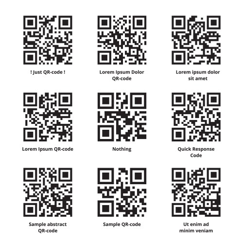 Scan Qr Sample Vector Images (over 260)