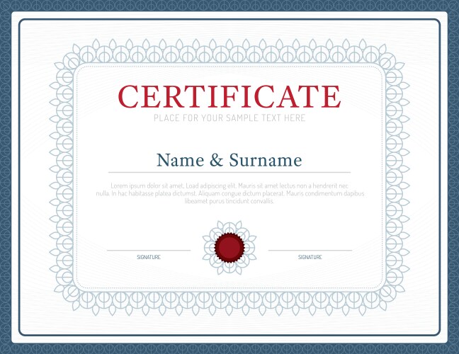 Certificate Frame Vector Images (over 100,000)