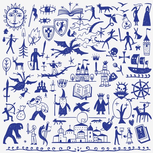 Doodles History Vector Images (over 9,500)