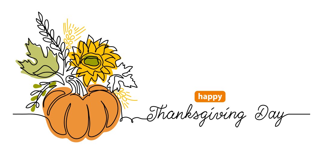 Thanksgiving frame Royalty Free Vector Image - VectorStock