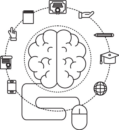 Mouse Brain Education Vector Images (over 340)
