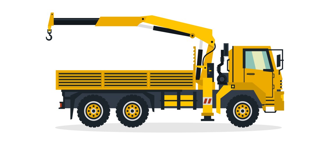 Crane Truck Clip Art