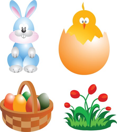 Easter Chicks Clip Art Vector Images (over 1,400)