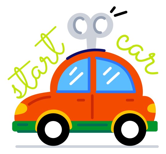 Racing car Royalty Free Vector Image - VectorStock