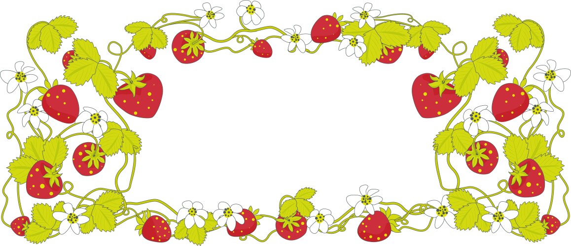 Realistic soybean frame Royalty Free Vector Image