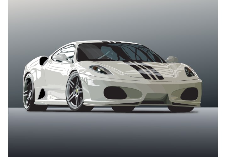 Ferrari 488 Pista (23806195) – Royalty-Free Vector | VectorStock