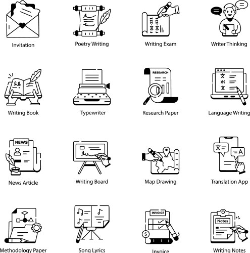 Lesson Plan Icons Vector Images (over 1,600)
