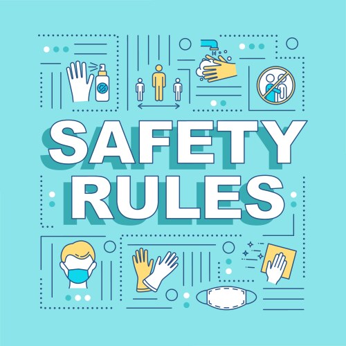 Oxygen therapy word concepts banner Royalty Free Vector