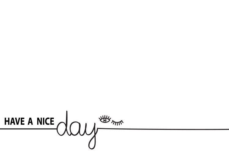 Have a nice weekend phrase lettering Royalty Free Vector