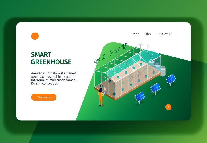 Smart farming isometric flowchart Royalty Free Vector Image