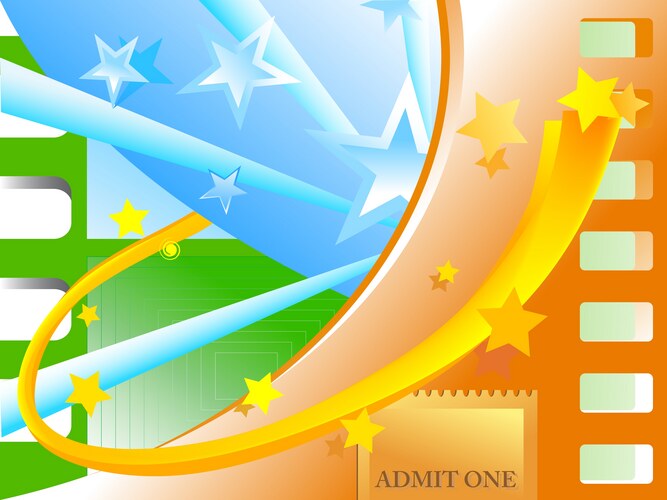 Movie stars Royalty Free Vector Image - VectorStock