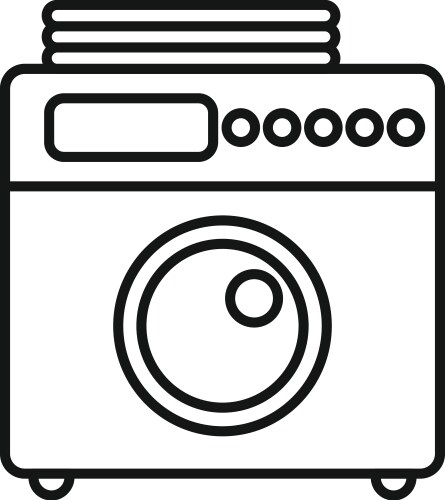 Top Load Washing Machine Vector Images (32)
