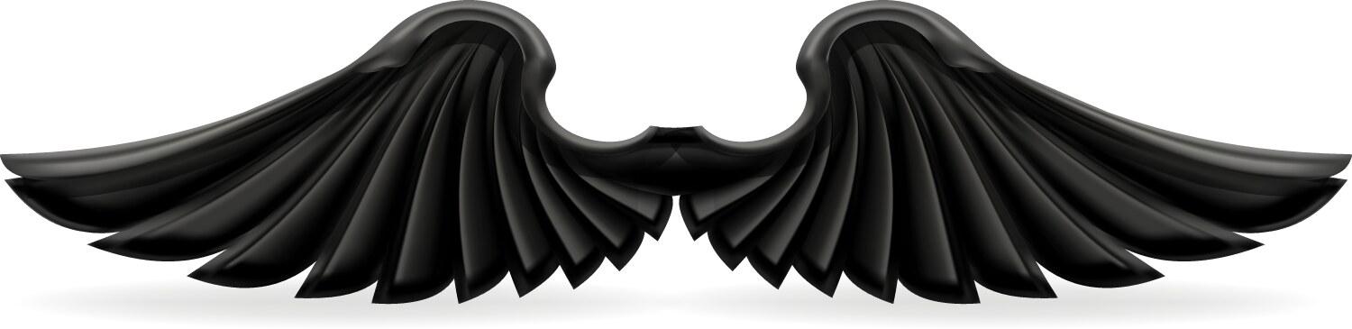 Black Wings Vector Images (over 270,000)