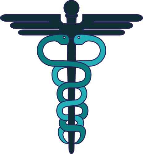 Caduceus Sword Medical Vector Images (over 120)