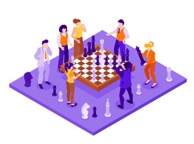 Business Strategy Chess Vector Images (over 17,000)