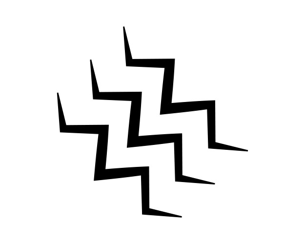 Claws scratches animal monster mark design Vector Image