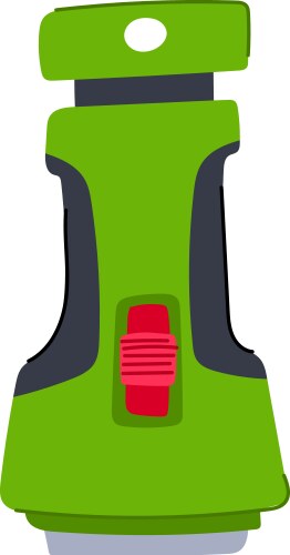 Wall paint scraper cartoon Royalty Free Vector Image