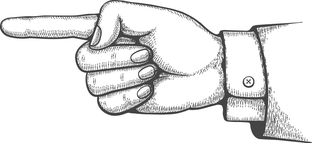 Pointing Finger Arrow Vector Images (over 12,000)