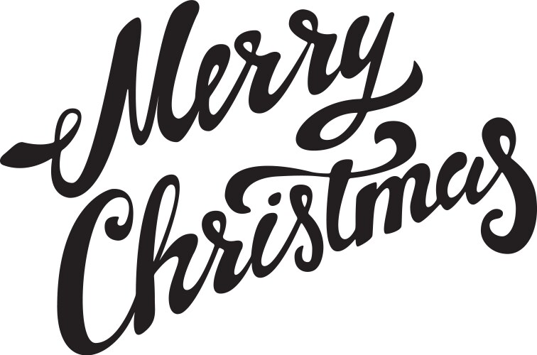 Hand drawn lettering family ink Royalty Free Vector Image