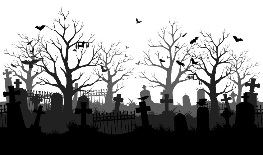 Graveyard Cartoon Vector Images (over 11,000)
