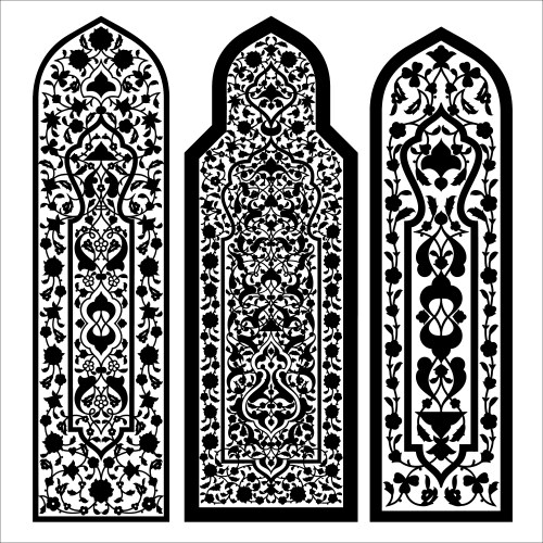 Pattern Moroccan Stained Glass Vector Images (over 190)