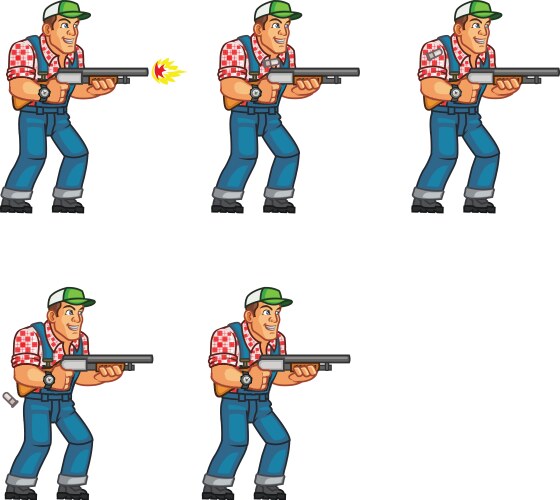 Human Sprite Vector Images (over 500)