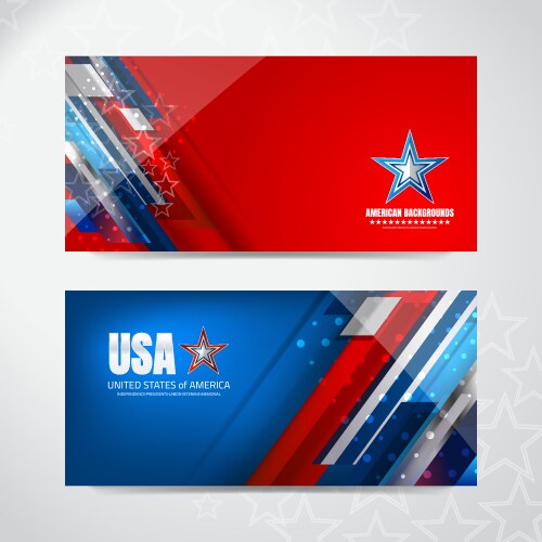 American background design Royalty Free Vector Image