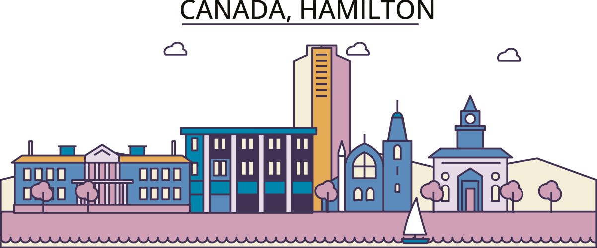 Hamilton Ontario Canada Vector Images (77)