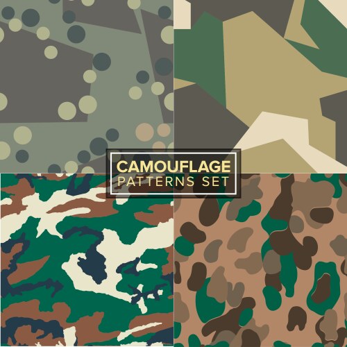 Abstract geometric racing camo seamless pattern Vector Image