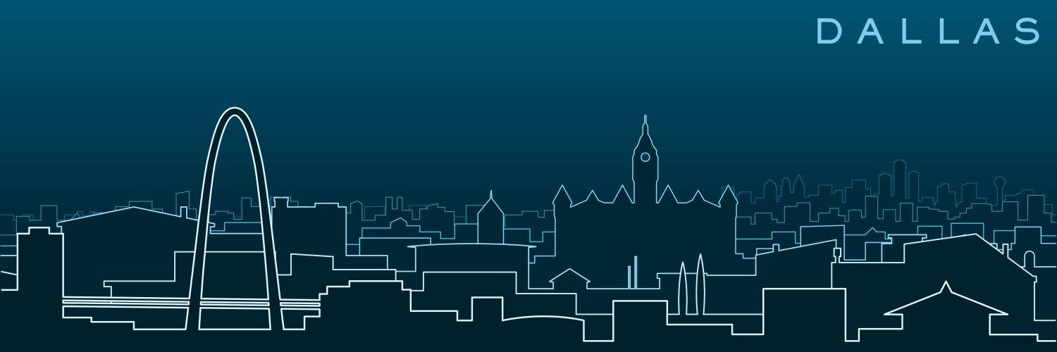 Dallas Skyline Vector Images (over 390)