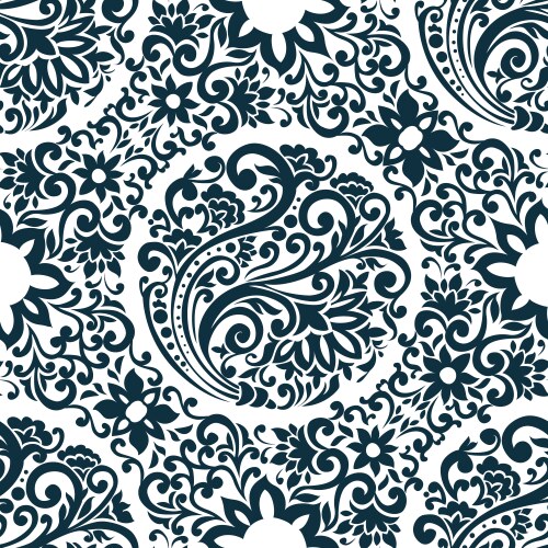 Victorian style pattern Royalty Free Vector Image