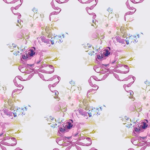 Spring blossom flowers background Royalty Free Vector Image