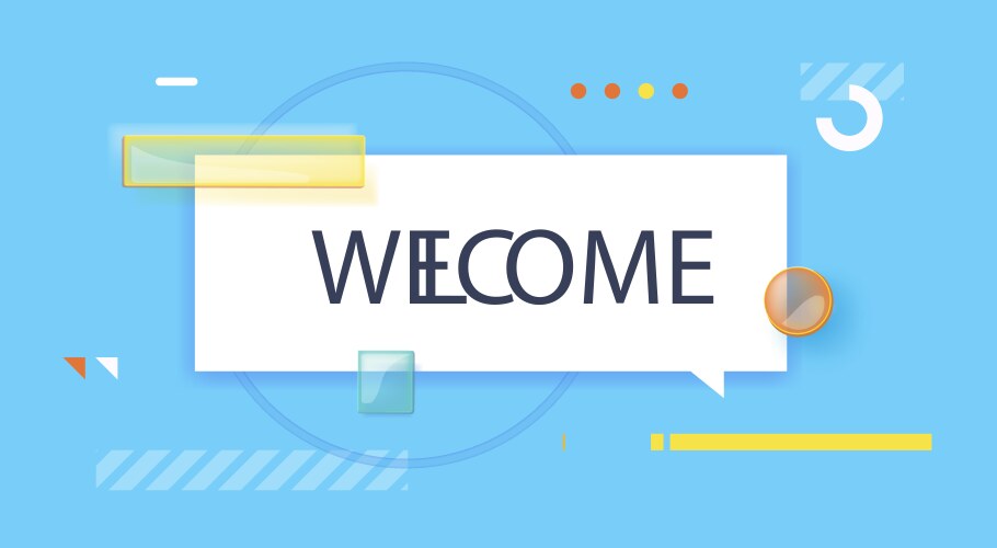 Welcome Banner Vector Images (over 80,000)