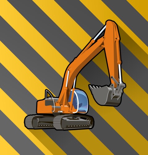 Caterpillar Excavator Vector Images (over 680)