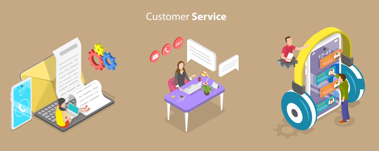 Customer segmentation segment business concept Vector Image