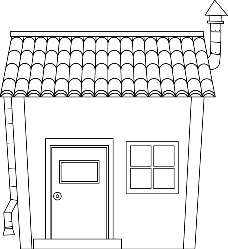 Simple House Outline Vector Images (over 60,000)