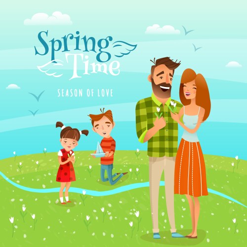 Spring Kids Vector Images (over 56,000)