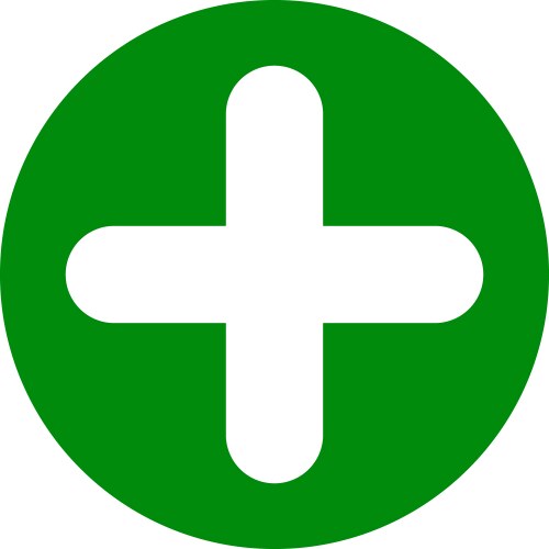 Green Plus Sign Vector Images (over 6,700)